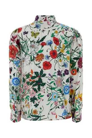 Gucci Printed Silk Shirt - Multicolor