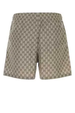 Gucci Printed Polyester Swimming Shorts