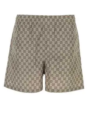 Gucci Printed Polyester Swimming Shorts - Multicolor