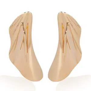 Tiffany & Co. Rose Gold Elsa Peretti Small Model High Tide Earrings