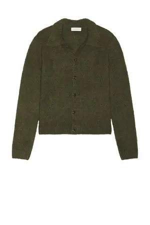Dries Van Noten Mora Cardigan In Green