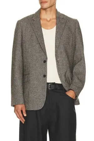 PERCIVAL Wilde Birdseye Regular Blazer - Brown