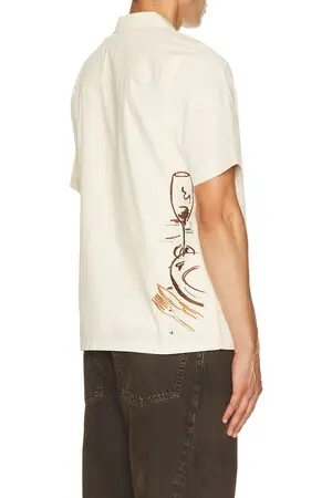 PERCIVAL Walker Boxy Shirt In Cream