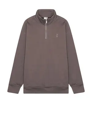 On Club Collective 1/4 Zip In Grey