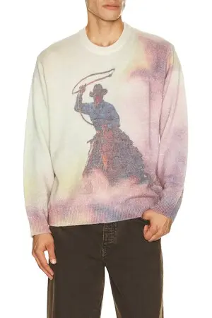 ONE OF THESE DAYS When I Close My Eyes Knit Sweater - Multi