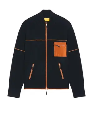Guest In Residence Felted Louis Jacket In Navy