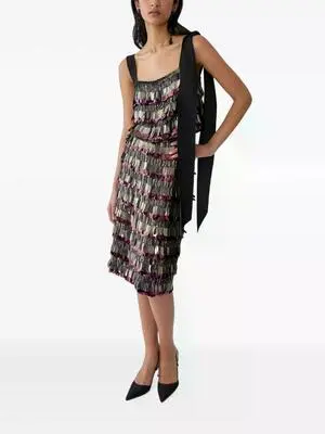 Carolina Herrera Sequin-embroidered Midi Skirt