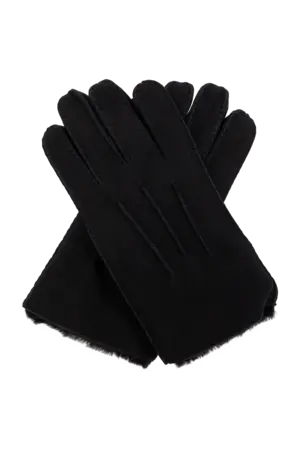UGG Leather Gloves - Black
