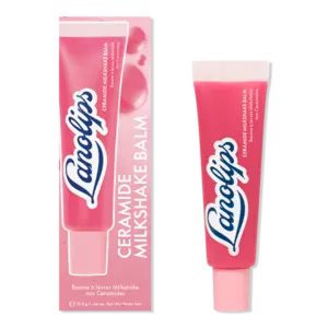 LANOLIPS Ceramide Milkshake Tinted Balm - Raspberry