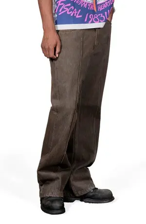 PLEASURES Spray Bootcut Jeans