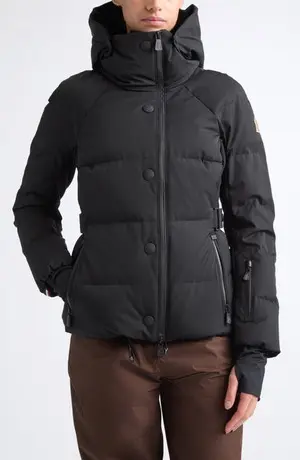 Moncler Guyane Quilted Performance Jacket - Black