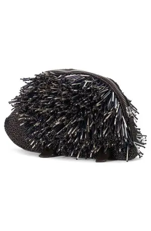 Staud Porcupine Beaded Clutch