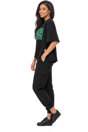 DAI MODA Limited Edition Split Hem Sweatshirt