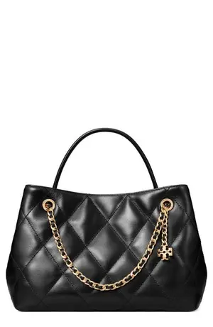 Tory Burch Fleming Small Leather Carryall