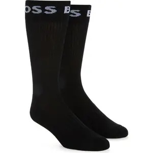 BOSS 2-pack Sport Crew Socks - Black