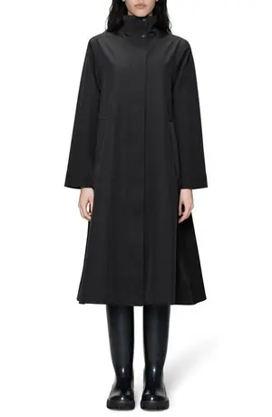Rains Suva Softshell A-line Jacket - Black
