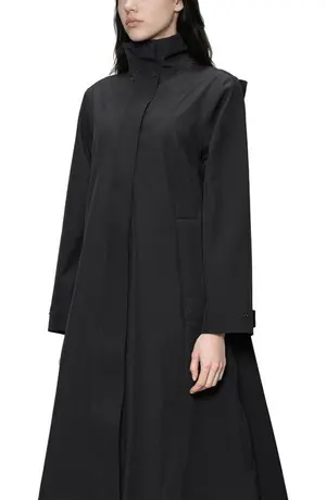 Rains Suva Softshell A-line Jacket - Black