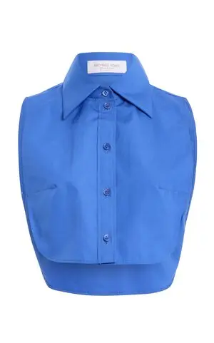 Michael Kors Dickey Cotton Top Blue