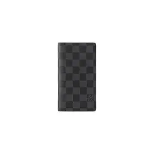 LOUIS VUITTON Pocket Agenda Cover Damier Graphite Canvas - Black