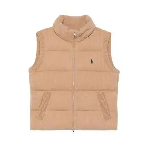 Polo Ralph Lauren Sweater Vest 'camel Melange