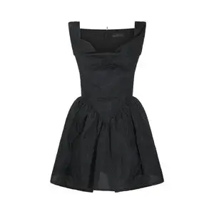 VIVIENNE WESTWOOD Mini Sunday Dress - Black