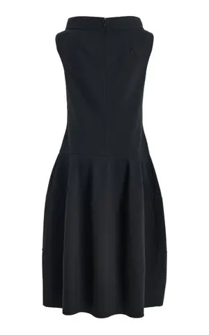 Michael Kors Bubble Cotton-blend Midi Dress