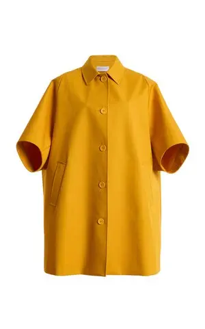 Michael Kors Button-down Cotton Raincoat