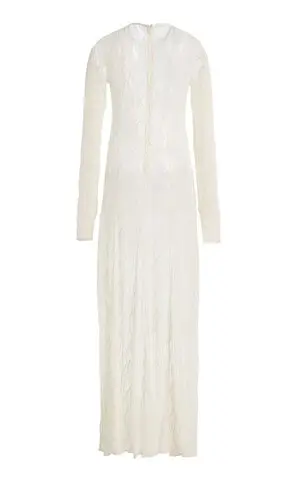 MEL USINE Rachelle Cotton-blend Lace Maxi Dress