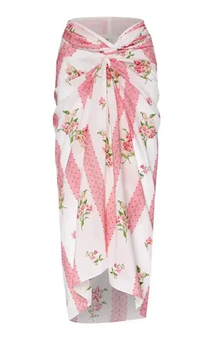 Agua Bendita Lavanda Midi Pareo - Multi