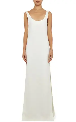Prabal Gurung Cotton Viscose Linen Tank Dress