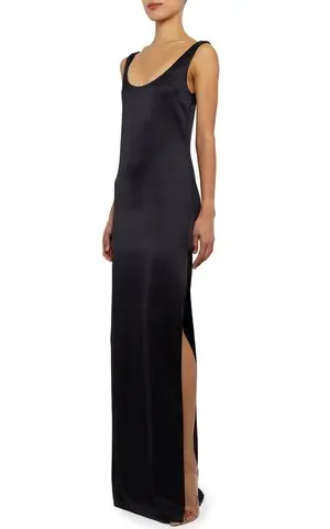 Prabal Gurung Silk Crepe Back Satin Tank Dress