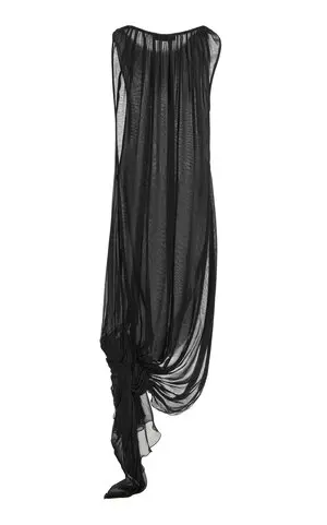 Prabal Gurung Hand-draped Asymmetrical Knotted Dress