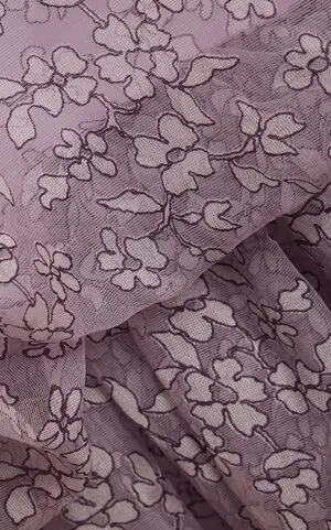 Prabal Gurung Open-weave Floral Silk Gazaar Cocoon Tie Gown