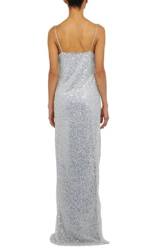 Prabal Gurung Sequin Cowl Neck Slip Dress