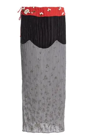 Altuzarra Zanders Embroidered Midi Skirt