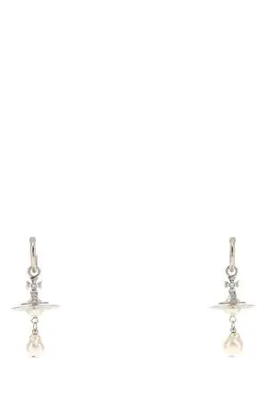 VIVIENNE WESTWOOD Metal Aleksa Earrings - Silver