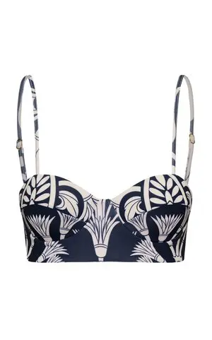 ANDRES OTALORA Encanto Marino Bikini Top - Print