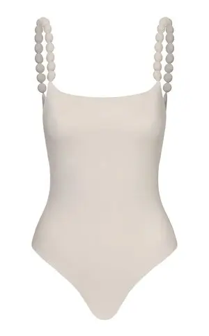 ANDRES OTALORA Aurora Islea One-piece Swimsuit - Ivory