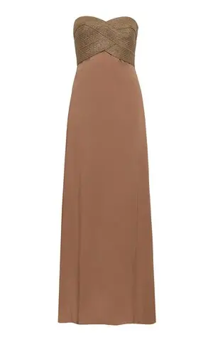 ANDRES OTALORA Bahía Oculta Maxi Dress