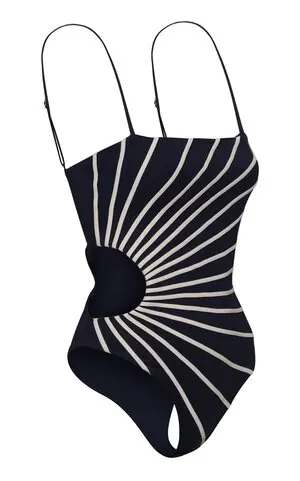 ANDRES OTALORA Puerto Sereno One-piece Swimsuit - Navy