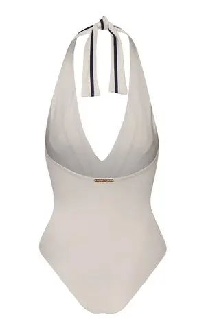 ANDRES OTALORA Pausando Halter One-piece Swimsuit