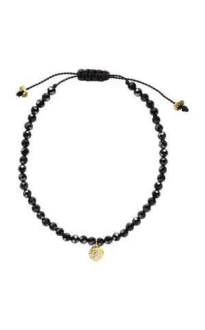 ELHANATI 18k Yellow Gold Pilar Onyx & Diamond Bracelet - Black