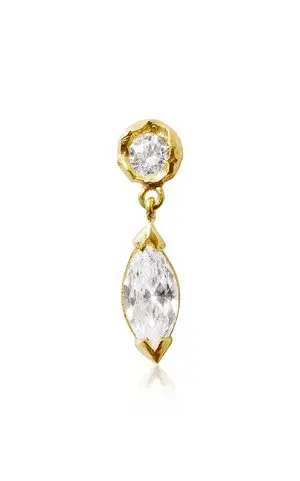 ELHANATI 18k Yellow Élise Marquise Single Earring - Gold