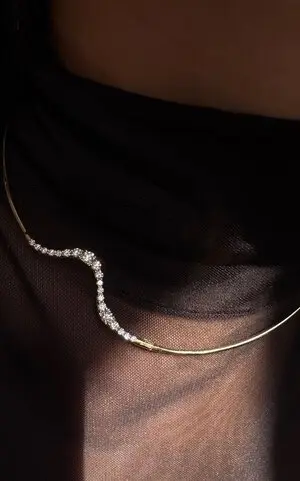 YÉ BRAND 14k Yellow Drift Collar