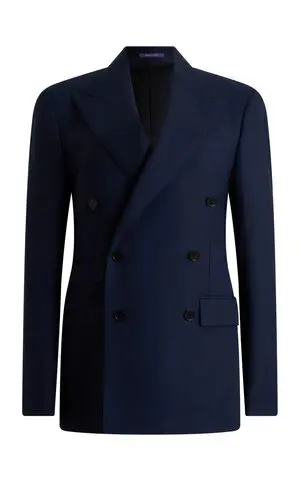 Ralph Lauren Eric Double-breasted Wool Blazer