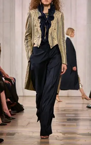 Ralph Lauren Bennet Patterned Jacquard Jacket