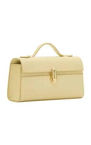 Savette Symmetry Pochette In Matte Calf Leather