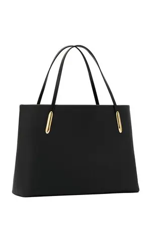 Savette Arch Shopper In Milled Calf Leather