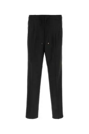 Brunello Cucinelli Wool Pant - Black