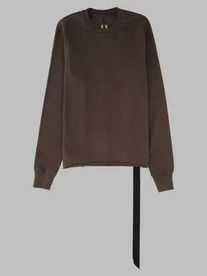 Rick Owens Ribbed Cotton Long-sleeve T-shirt
